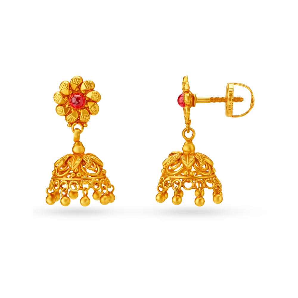 Sparkling Traditional Jhumkas