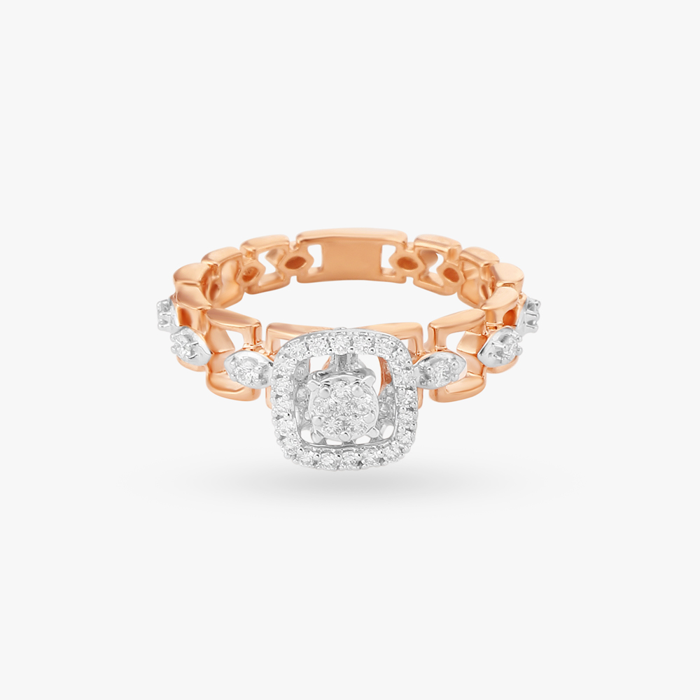 Ethereal Radiance Diamond Finger Ring