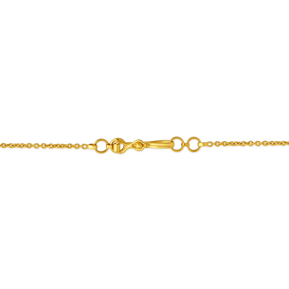 Luminous Chain with Un-cut Diamonds