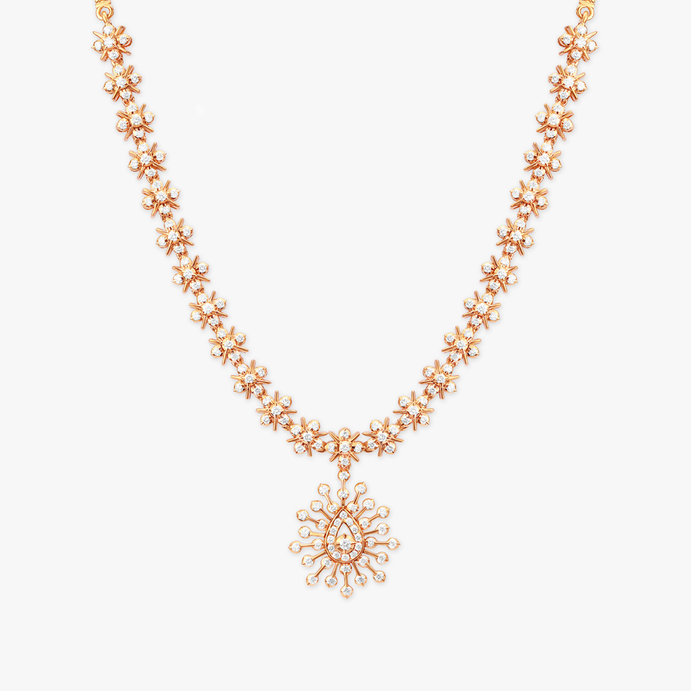 Radiant Diamond Necklace