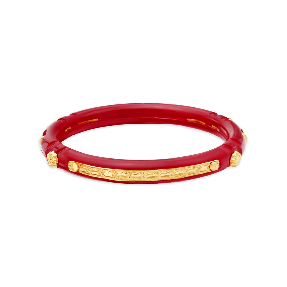 Timeless Gold Pola Bangle