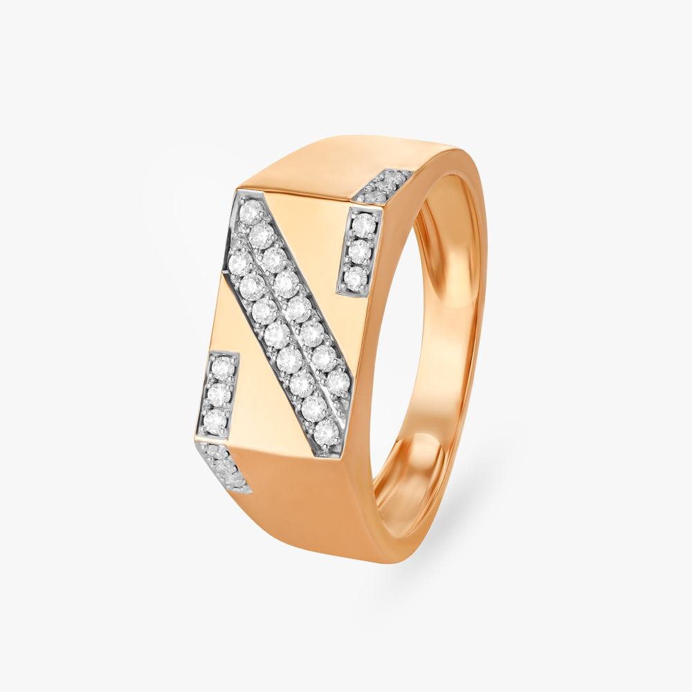 Glamorous Diamond Ring for Men