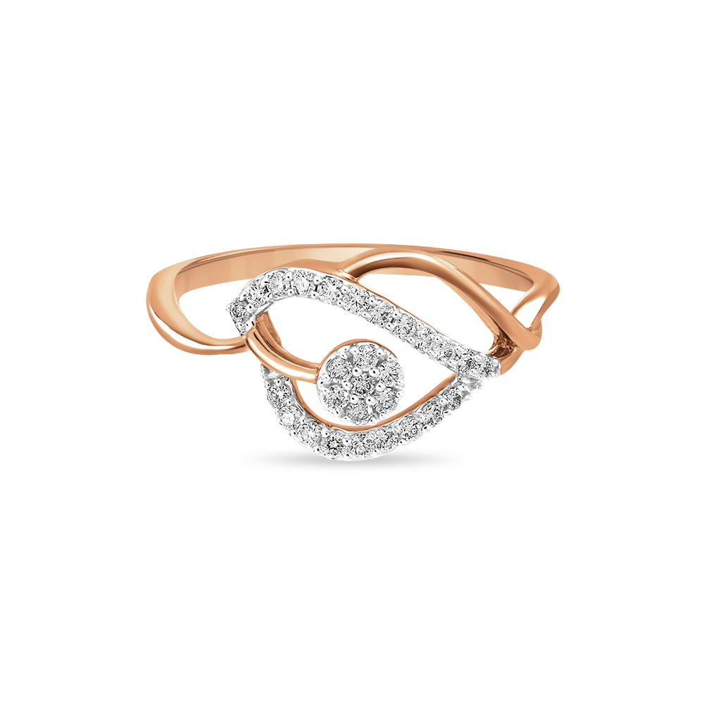 18KT Rose Gold Charming Ring