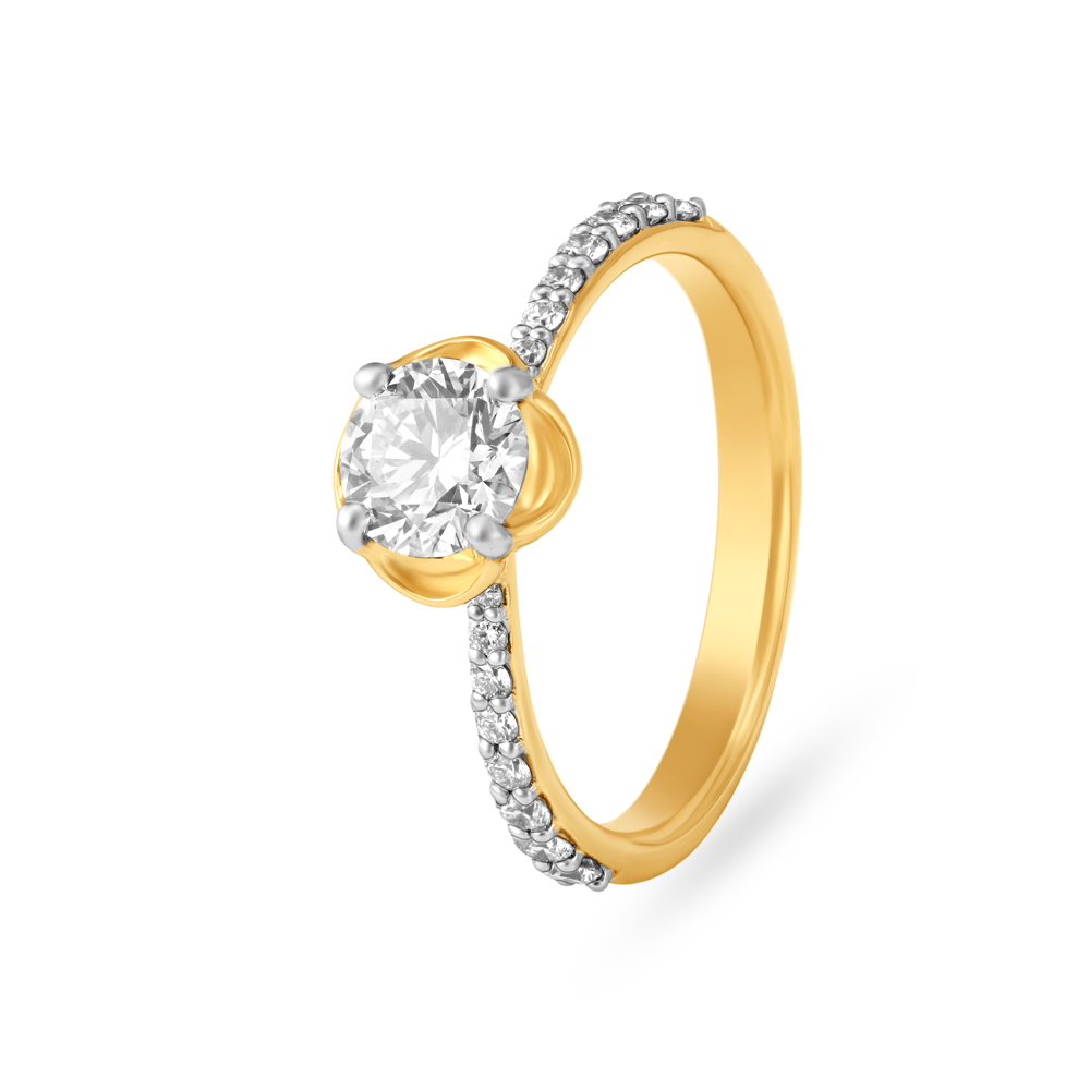 Alluring Engagement Finger Ring