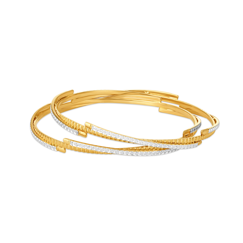 Elegant Gold Bangles
