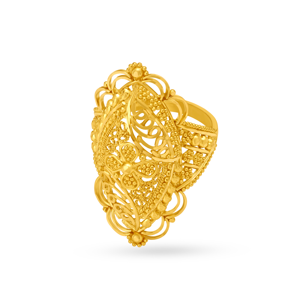 Antique Gold Finger Ring