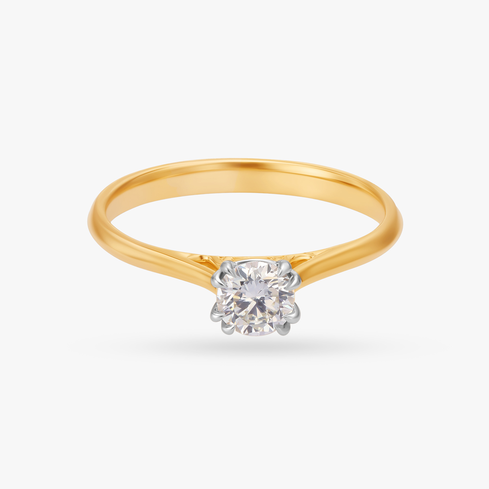 Radiant Reverie Solitaire Ring