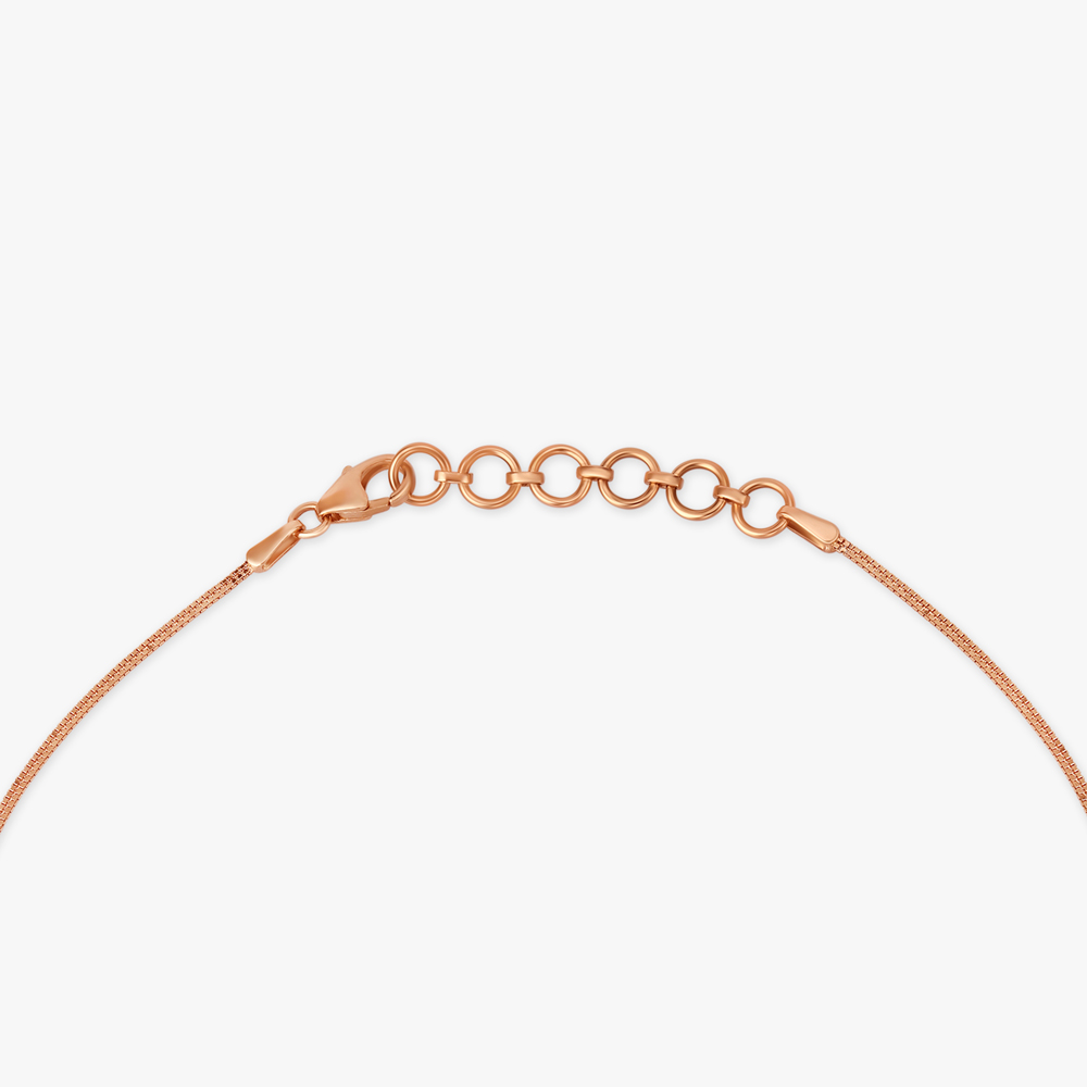 Sleek Gold and Diamond Necklace Set