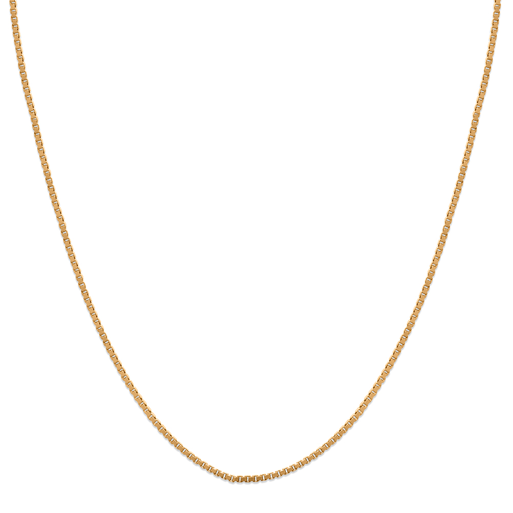 Mamma Mia 14KT Yellow Gold Slender Chain for Kids
