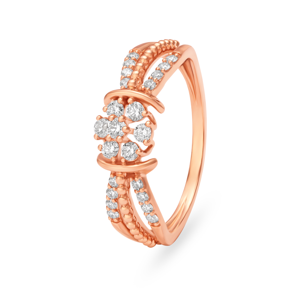 Enchanting Floral Finger Ring