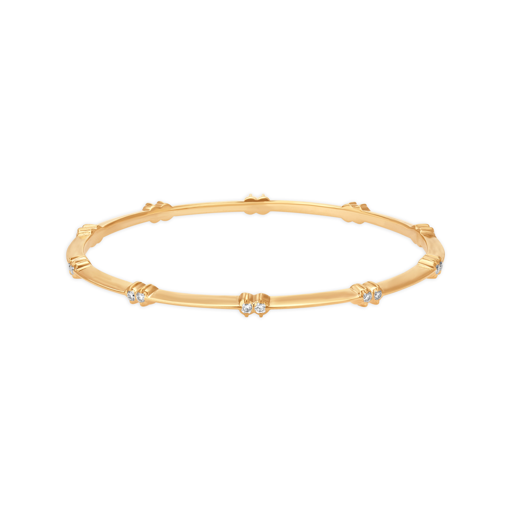 Dainty Diamond Bangle