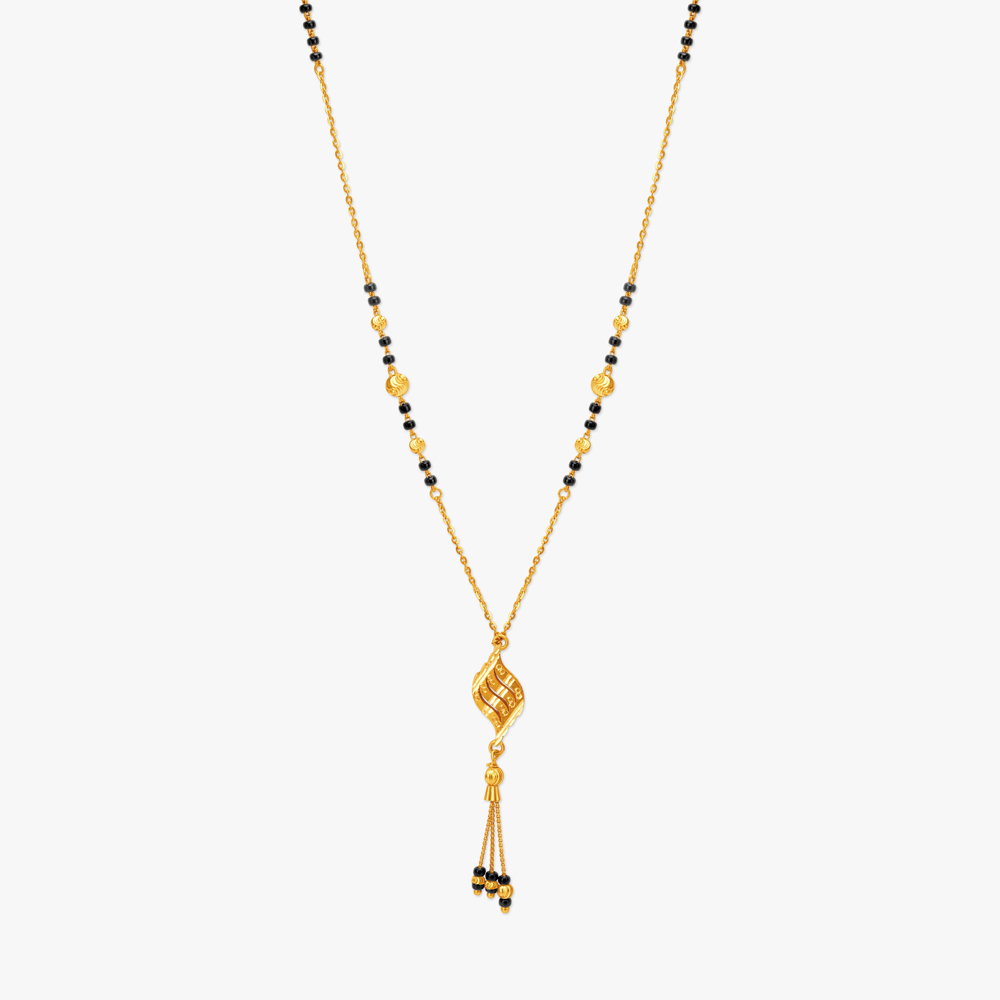 Contemporary Wavy Mangalsutra