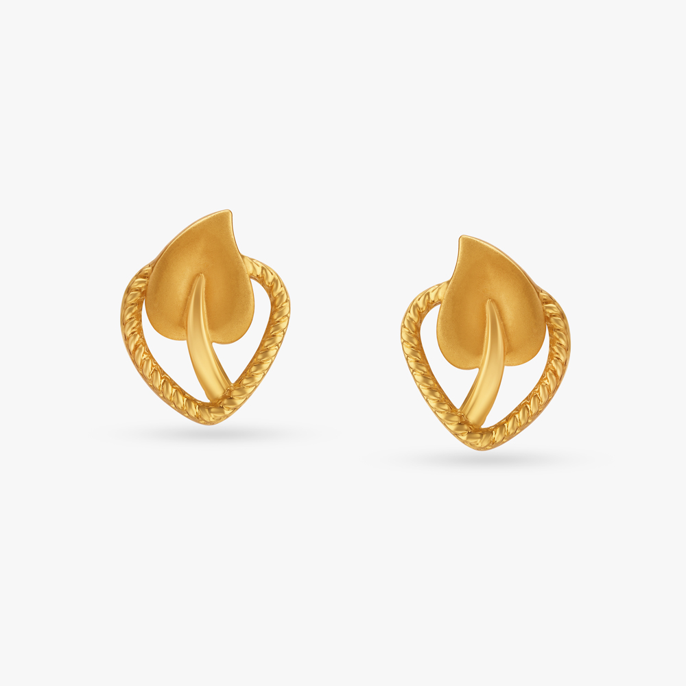 Sublime Hexagon Stud Earrings