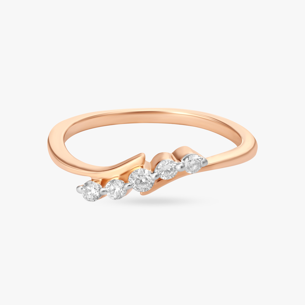 Quintuple Brilliance Diamond Finger Ring