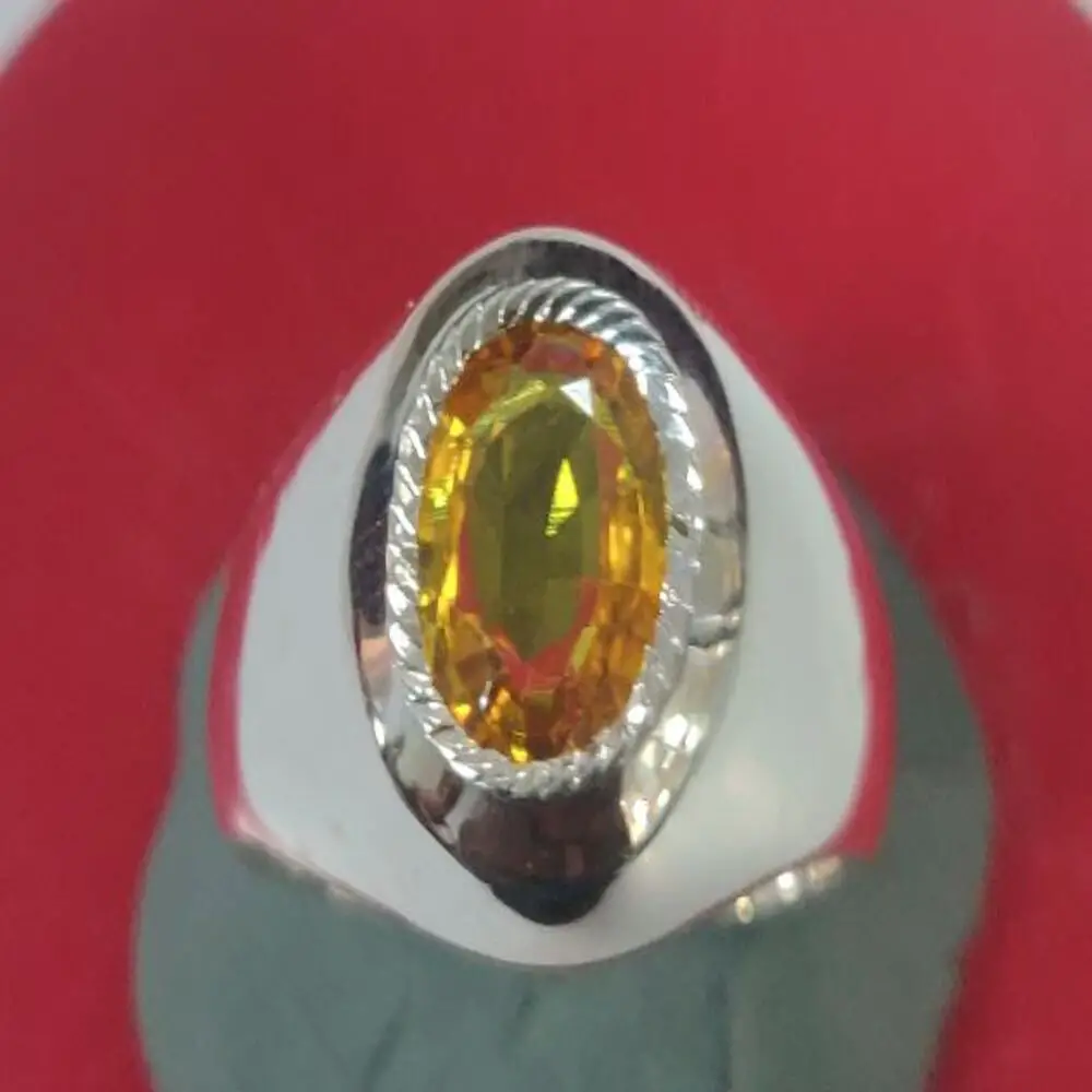 Elegance Defined Silver Finger Ring for Men