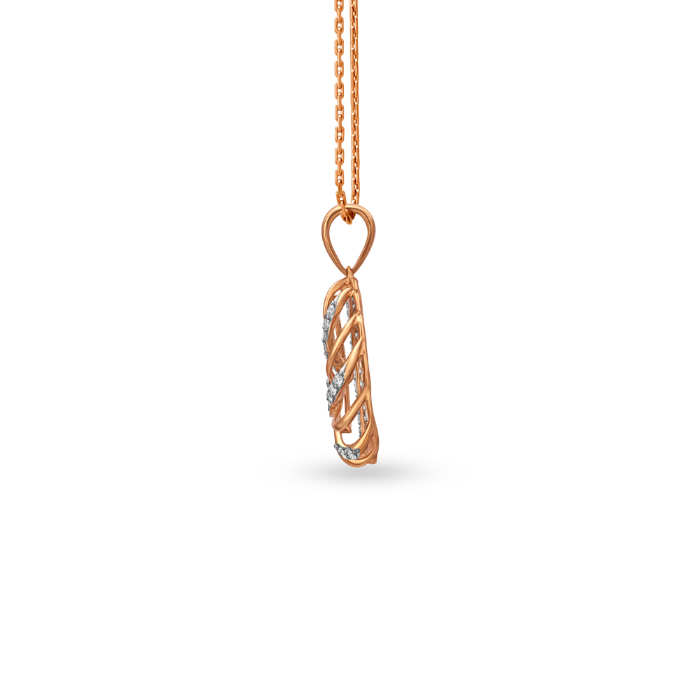 Modern Design Diamond Pendant
