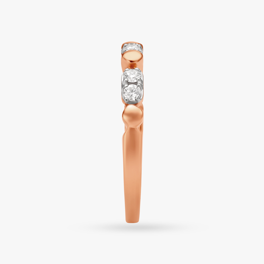 Elegant Stackable Diamond Rings
