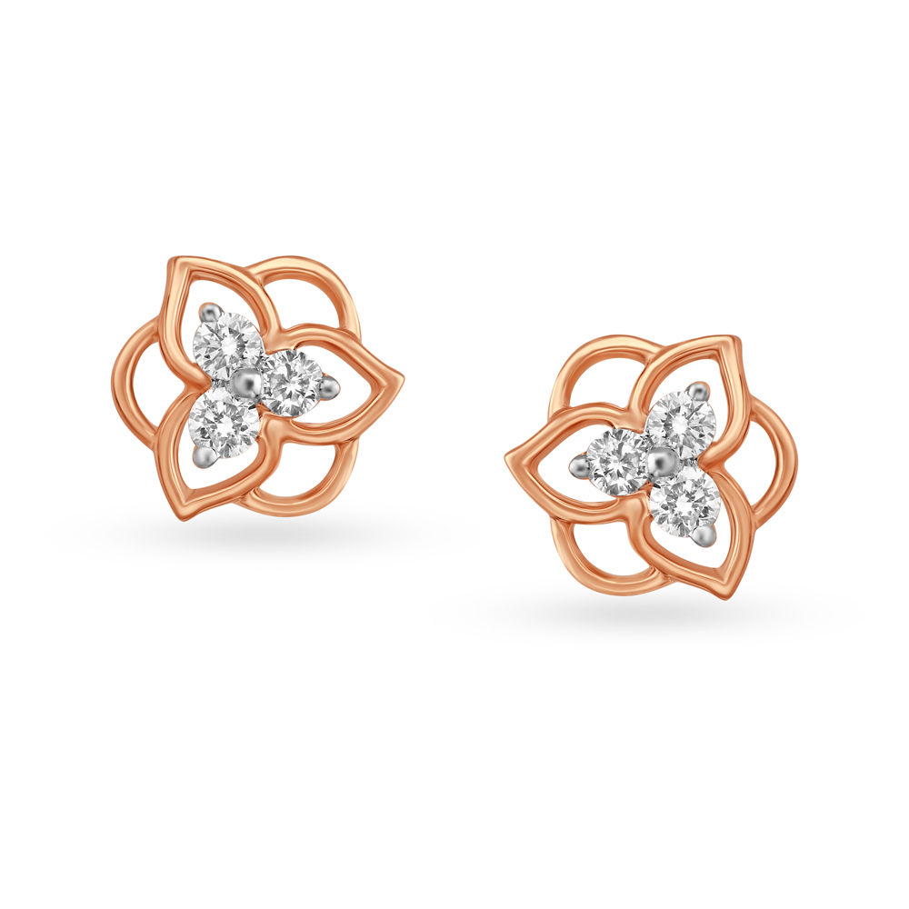 Captivating Diamond Stud Earrings