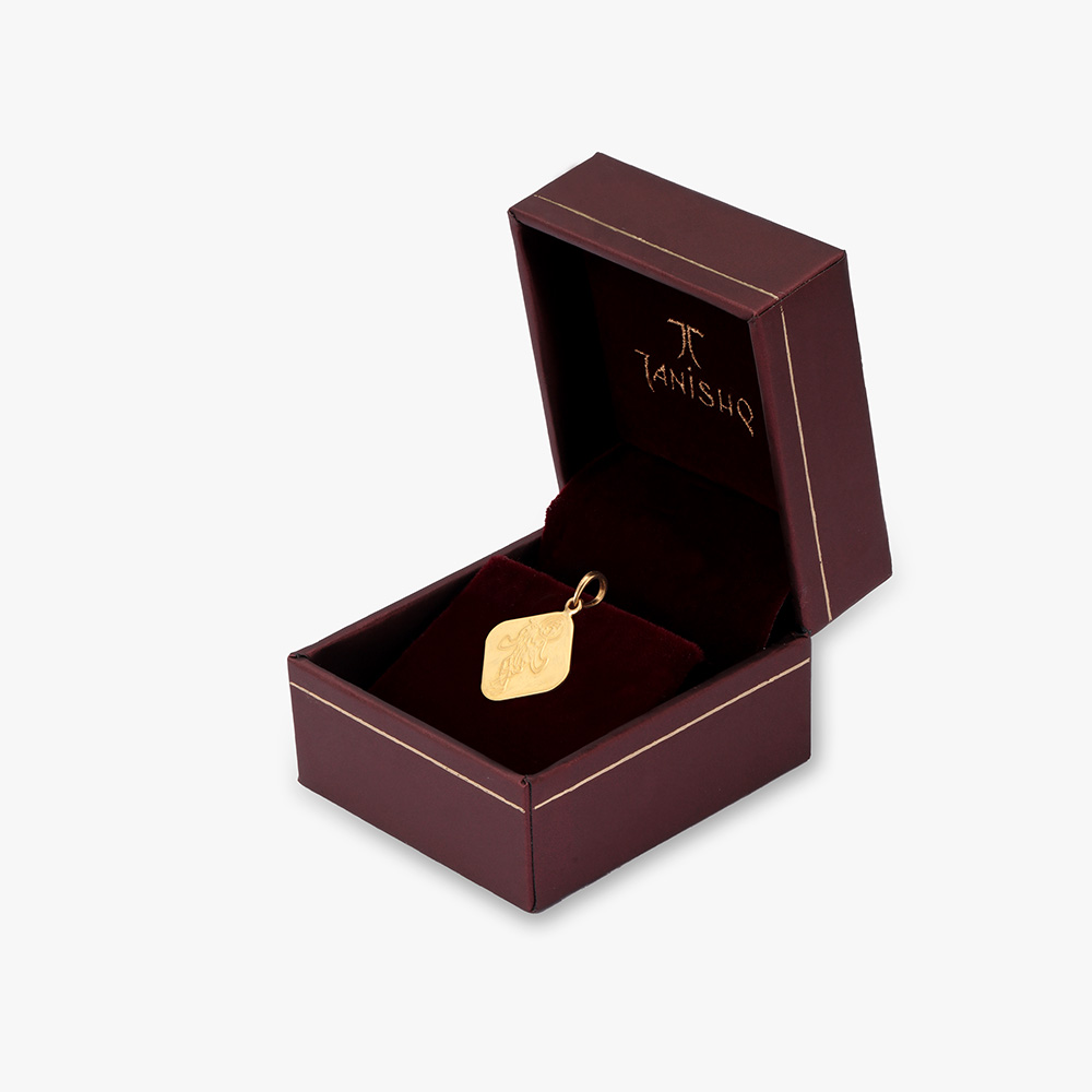 Divine Lord Krishna Gold Pendant