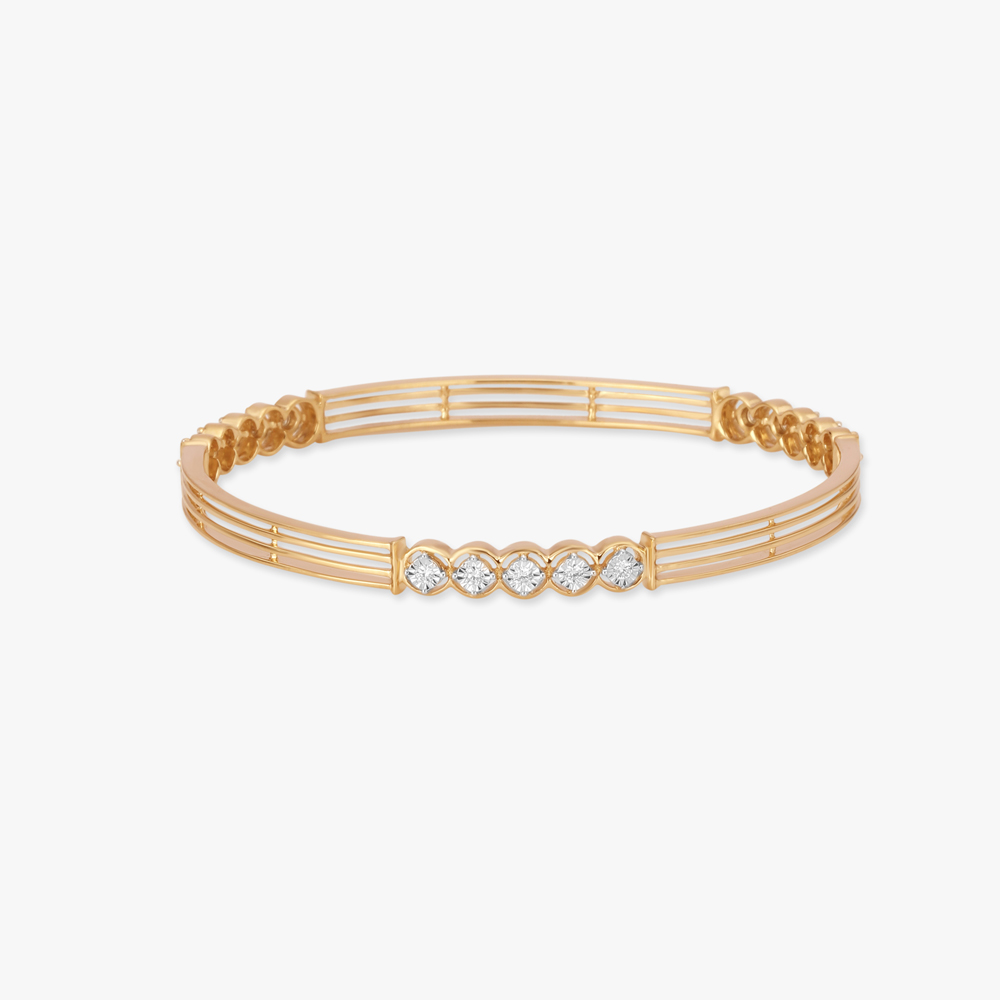Subtle Diamond Bangle