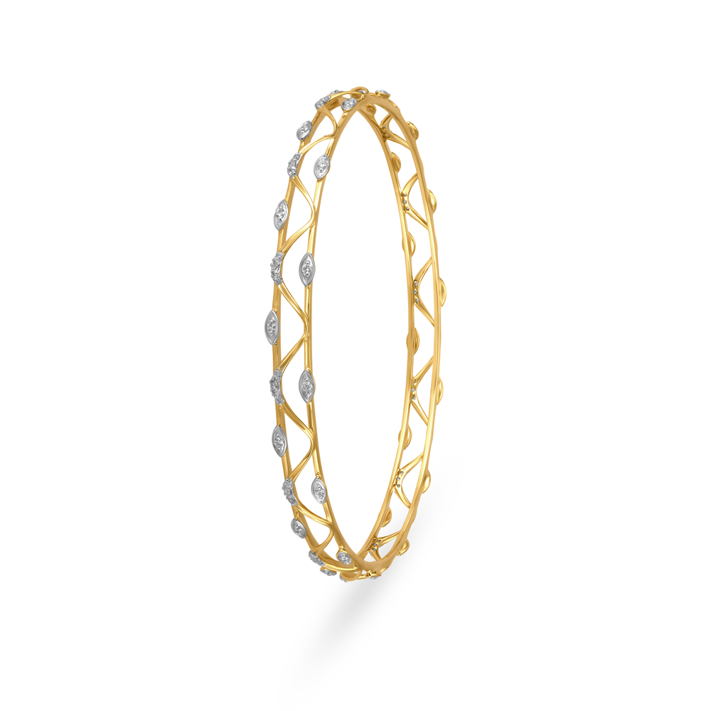 Alluring Diamond Bangle