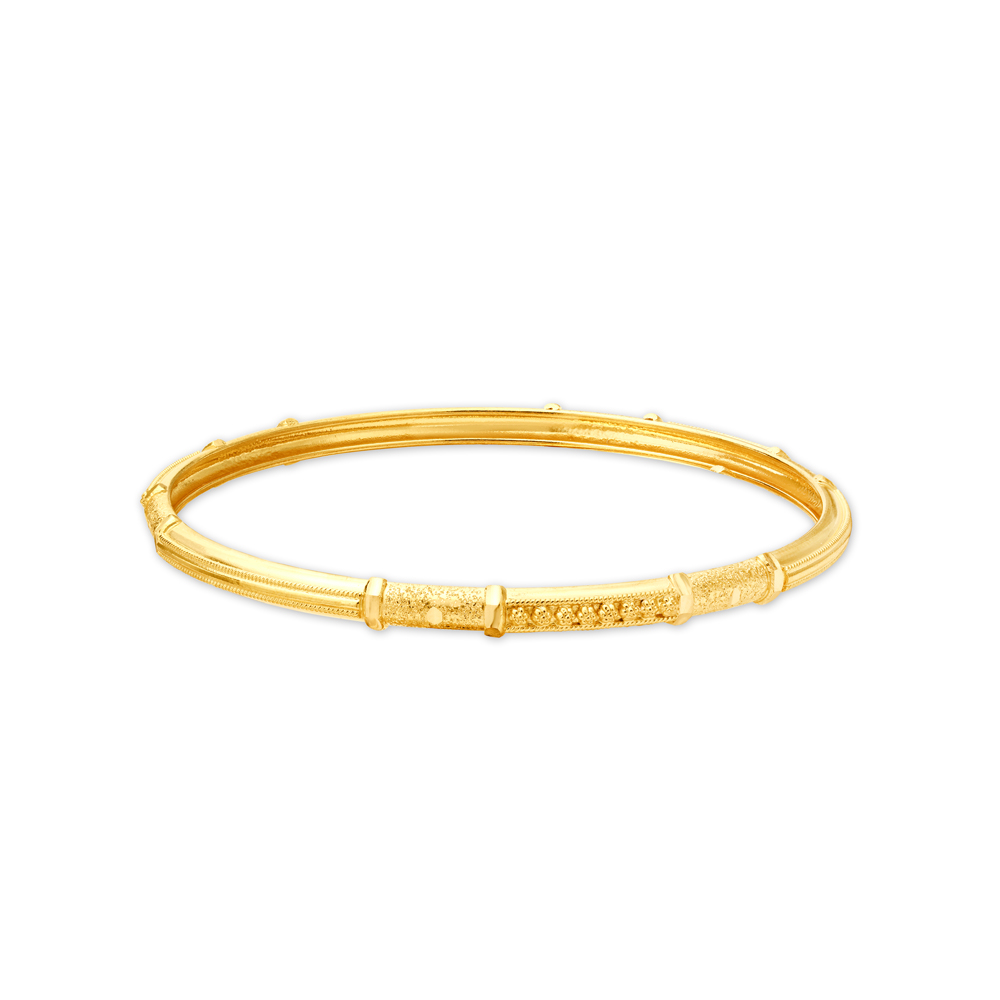 Sleek Gold Bangles