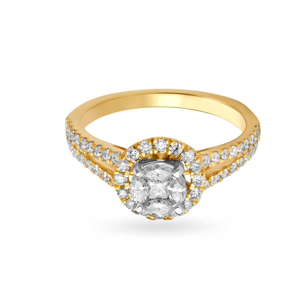 Alluring Diamond Finger Ring